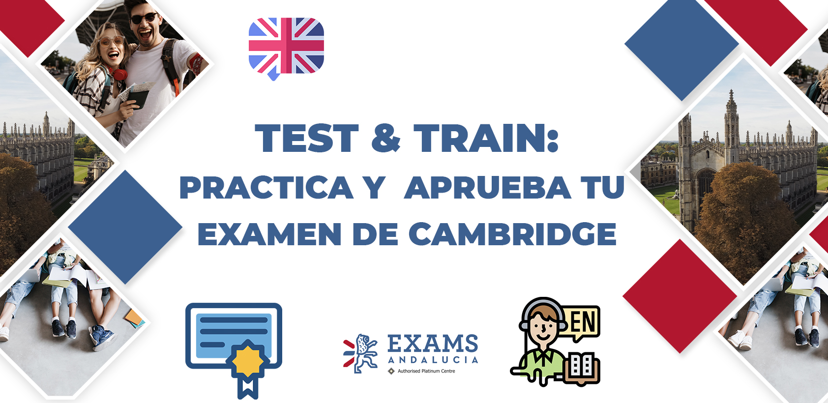 Test & Train de Cambridge: entrena y aprueba tu examen